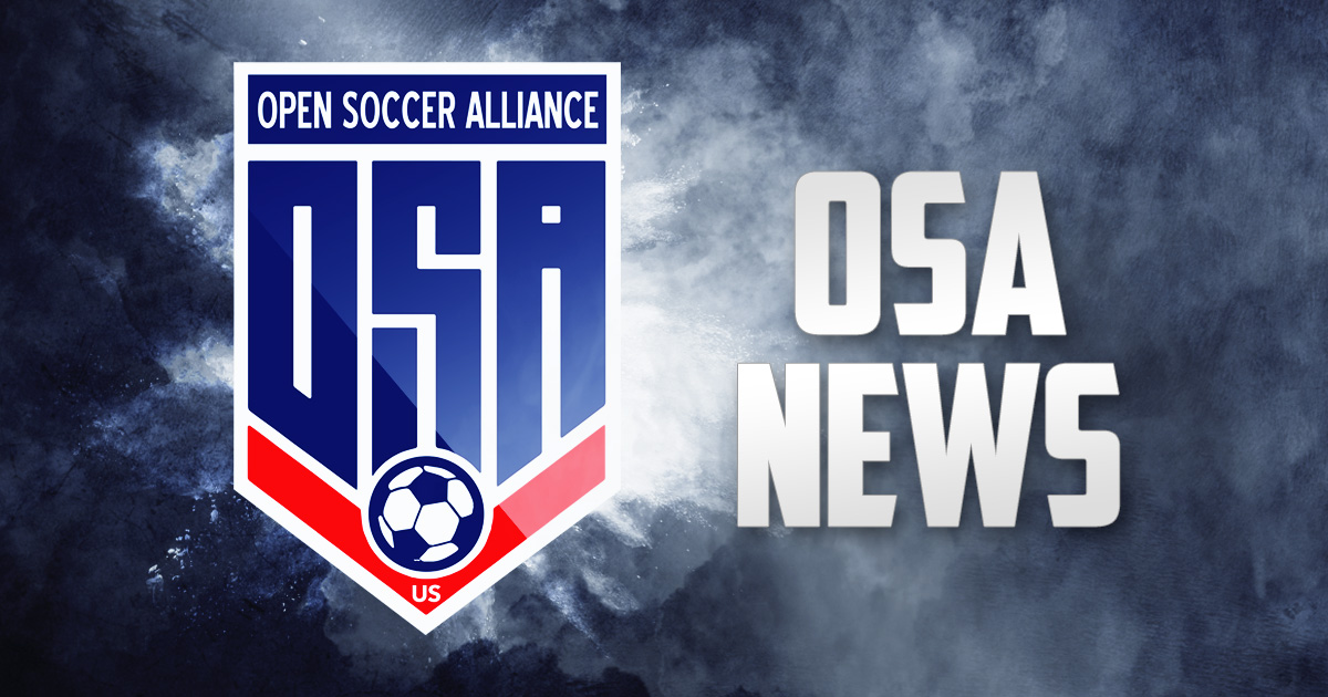 News - Open Soccer Alliance USA, LLC (DE) (OSA)